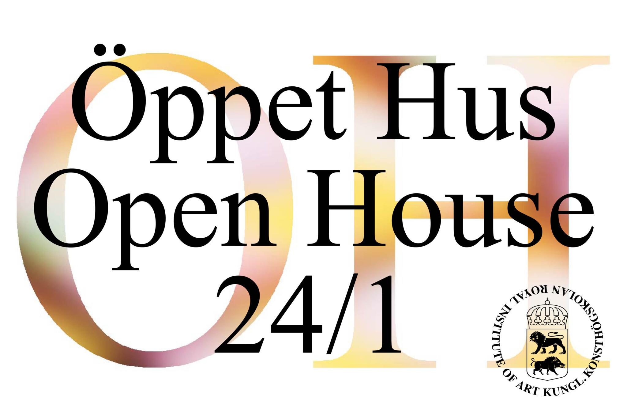Öppet hus 2024 – Kungl. Konsthögskolan
